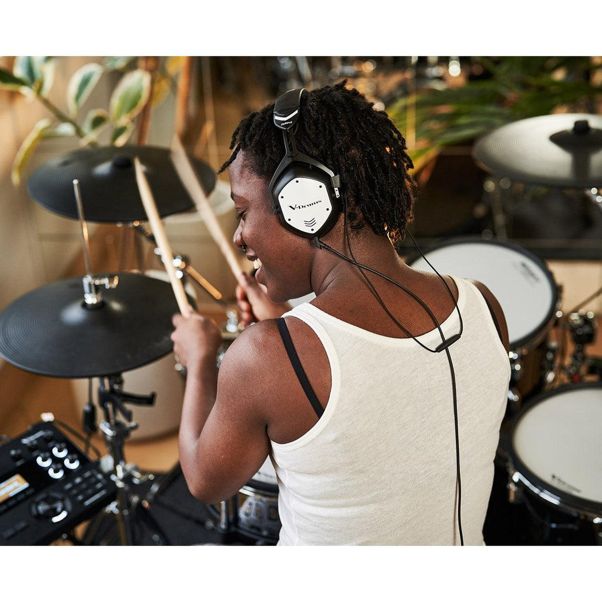 Roland VMH-D1 V-DRUMS Hovedtelefon— BORG SOUND, Musikhuset Cph. ApS